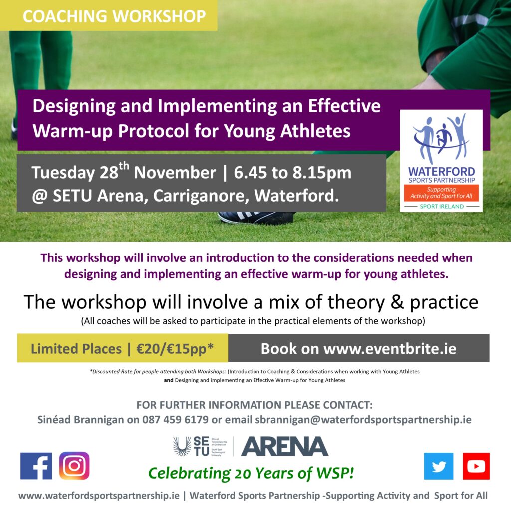 Designing and Implementing an Effective Warm-up Protocol for Young ...