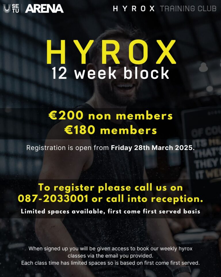 Hyrox Training Club - SETU Arena
