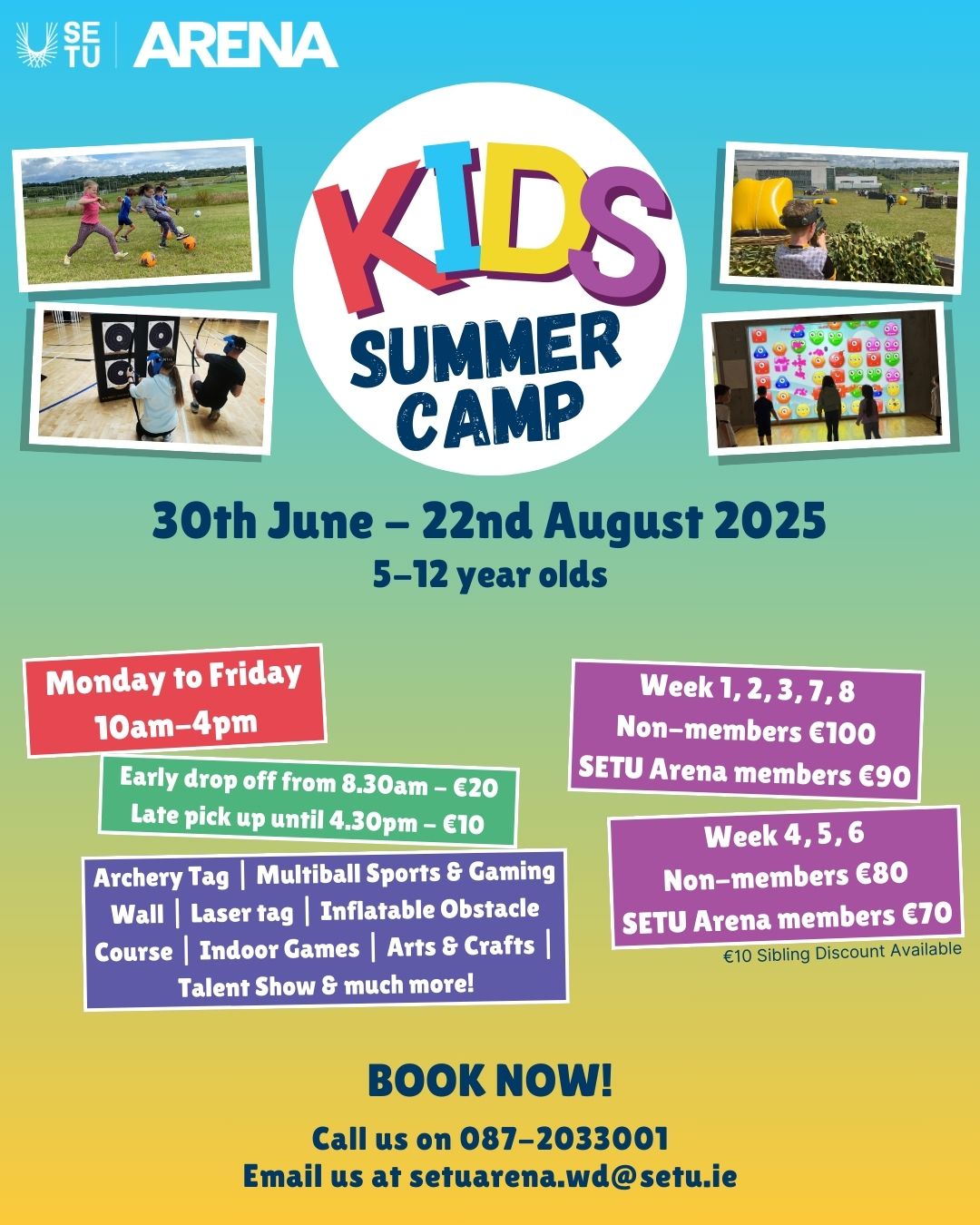 Kids Camp - SETU Arena