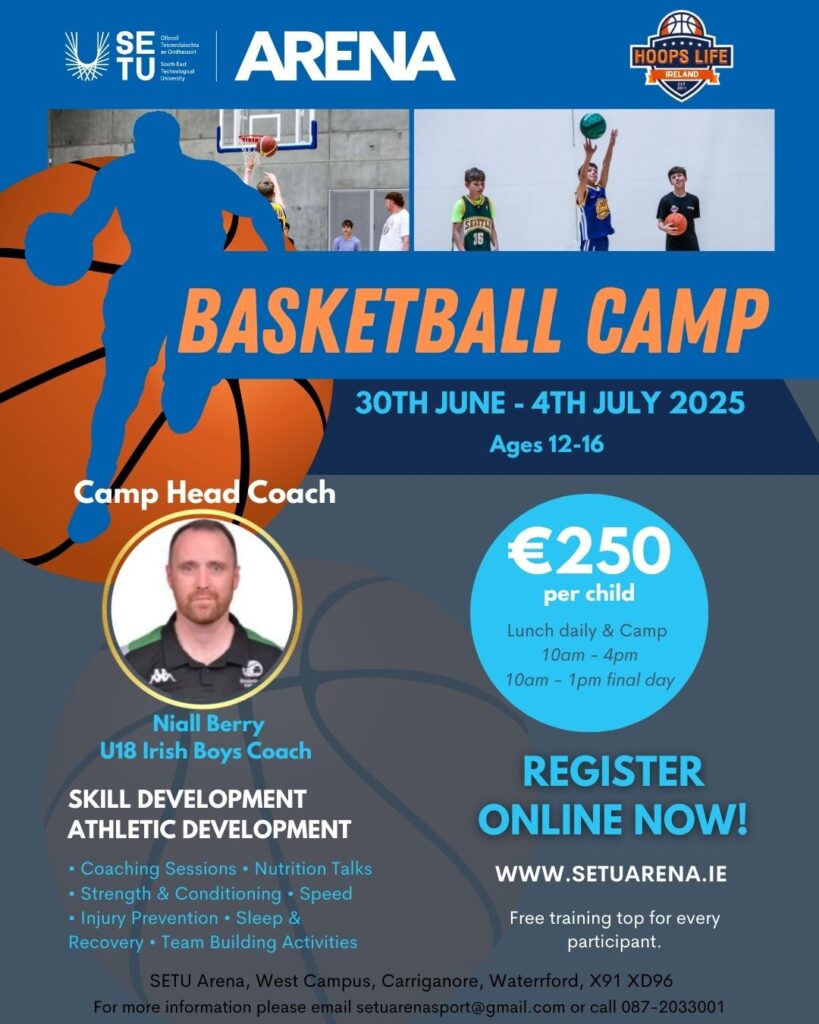 Summer & Mid term camps - SETU Arena